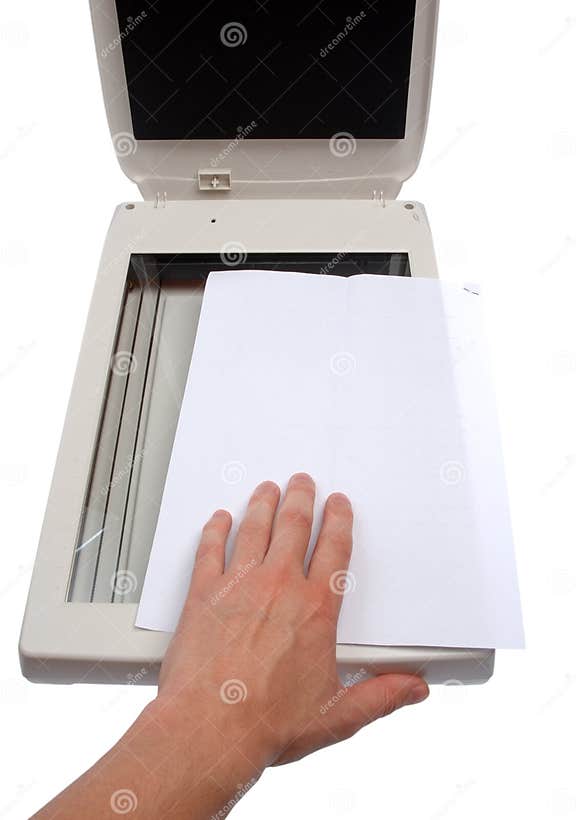 Scanner stock photo. Image of copying, device, white, copy - 1025654