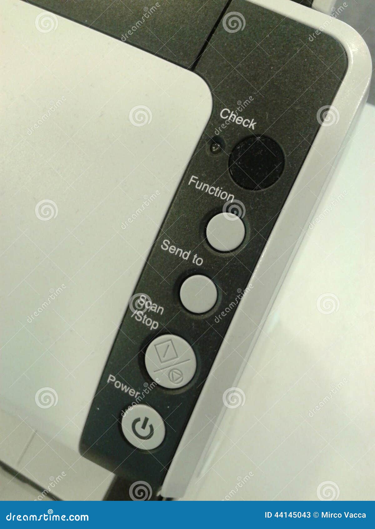 Scanner buttons stock illustration. Illustration of buttons - 44145043