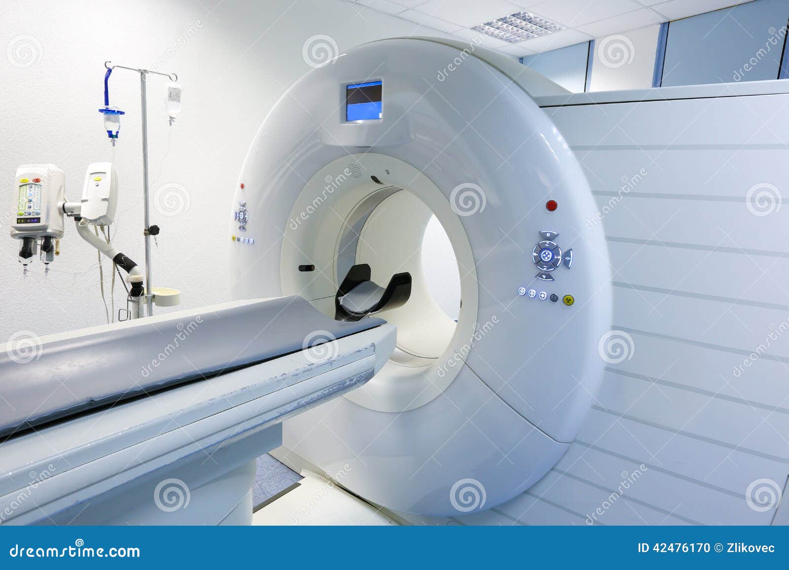 Scanner CT (Computertomographie) Im Krankenhaus Stockfoto - Bild von ...