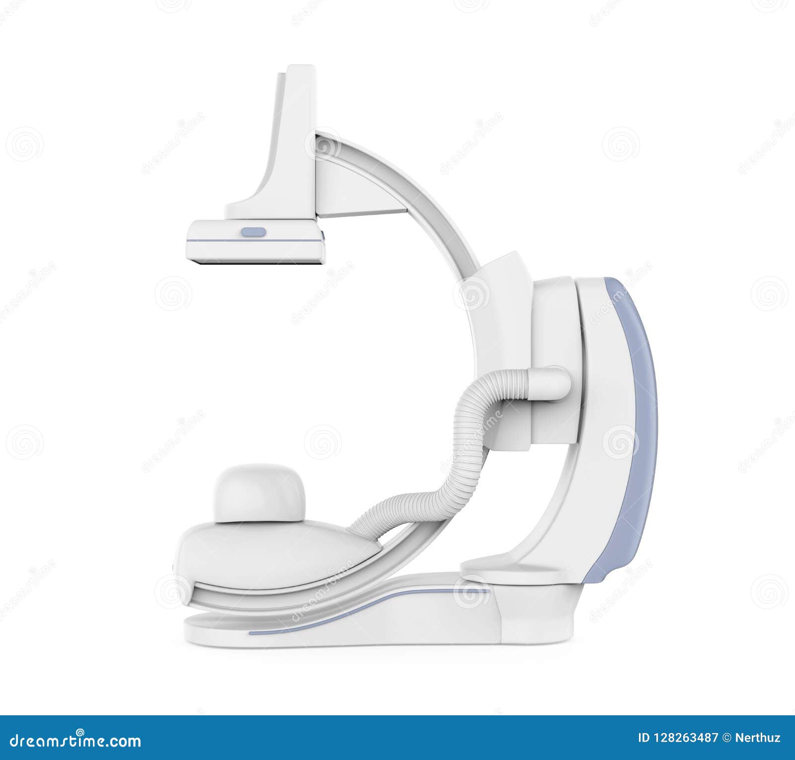 Scanner De Machine De Rayon X De Bras De C D'isolement Illustration ...