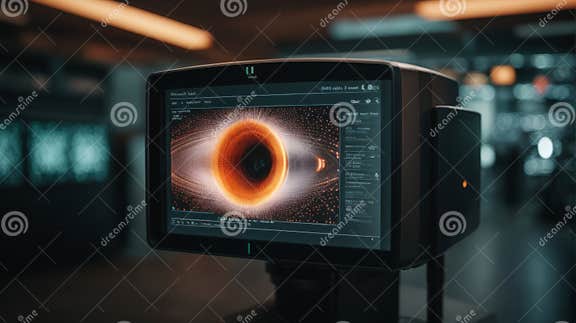 The Scanner Decodes the Retinal Data Tech . Security Access Technology ...