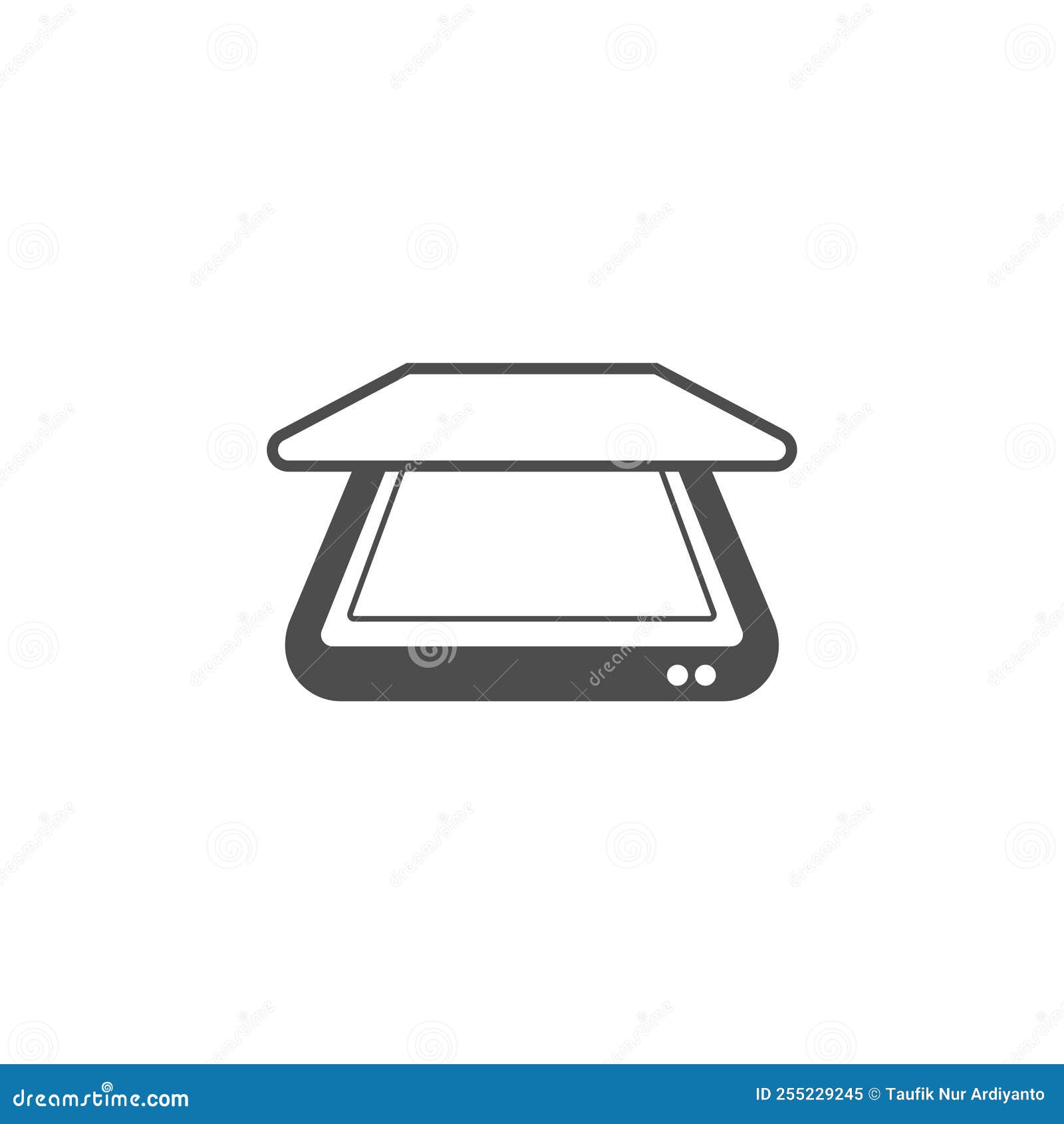 Scanner Icon Design Illustration Stock Illustration - Illustration of ...