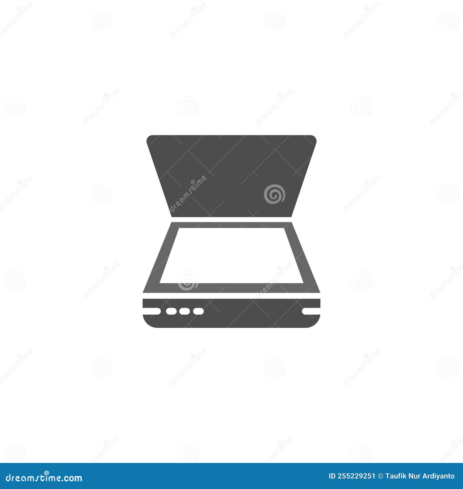 Scanner Icon Design Illustration Stock Illustration - Illustration of ...