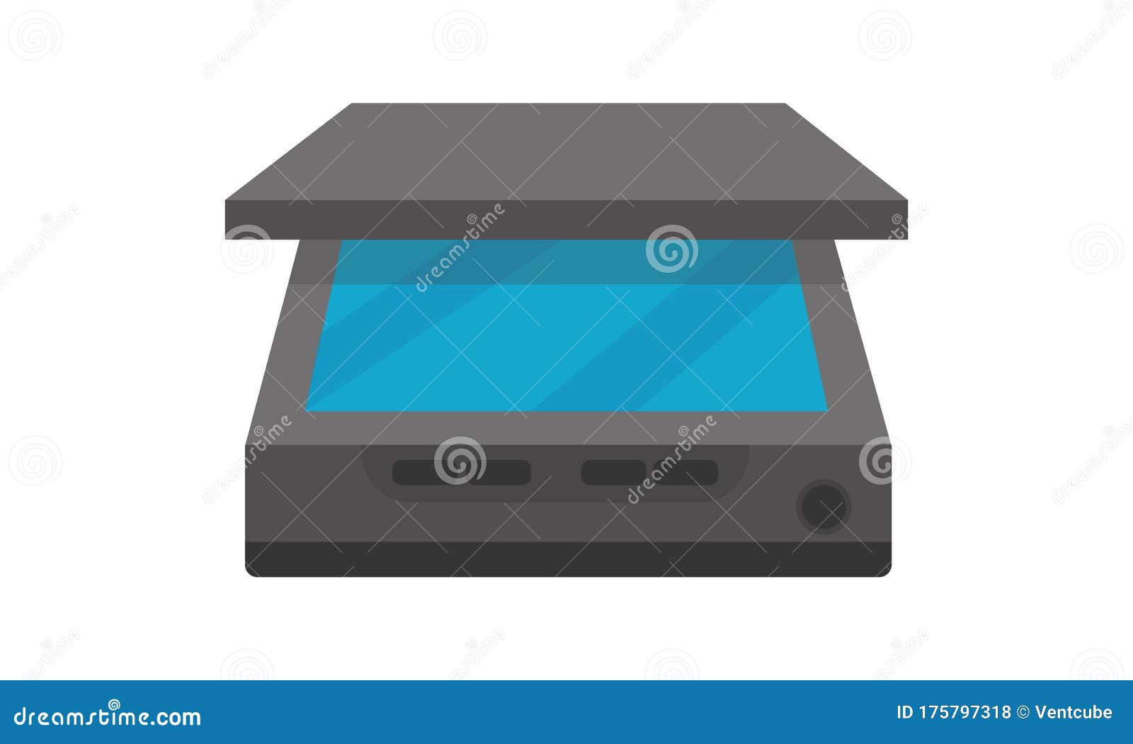 Scanner Icon Simple Style Vector Image Stock Illustration ...