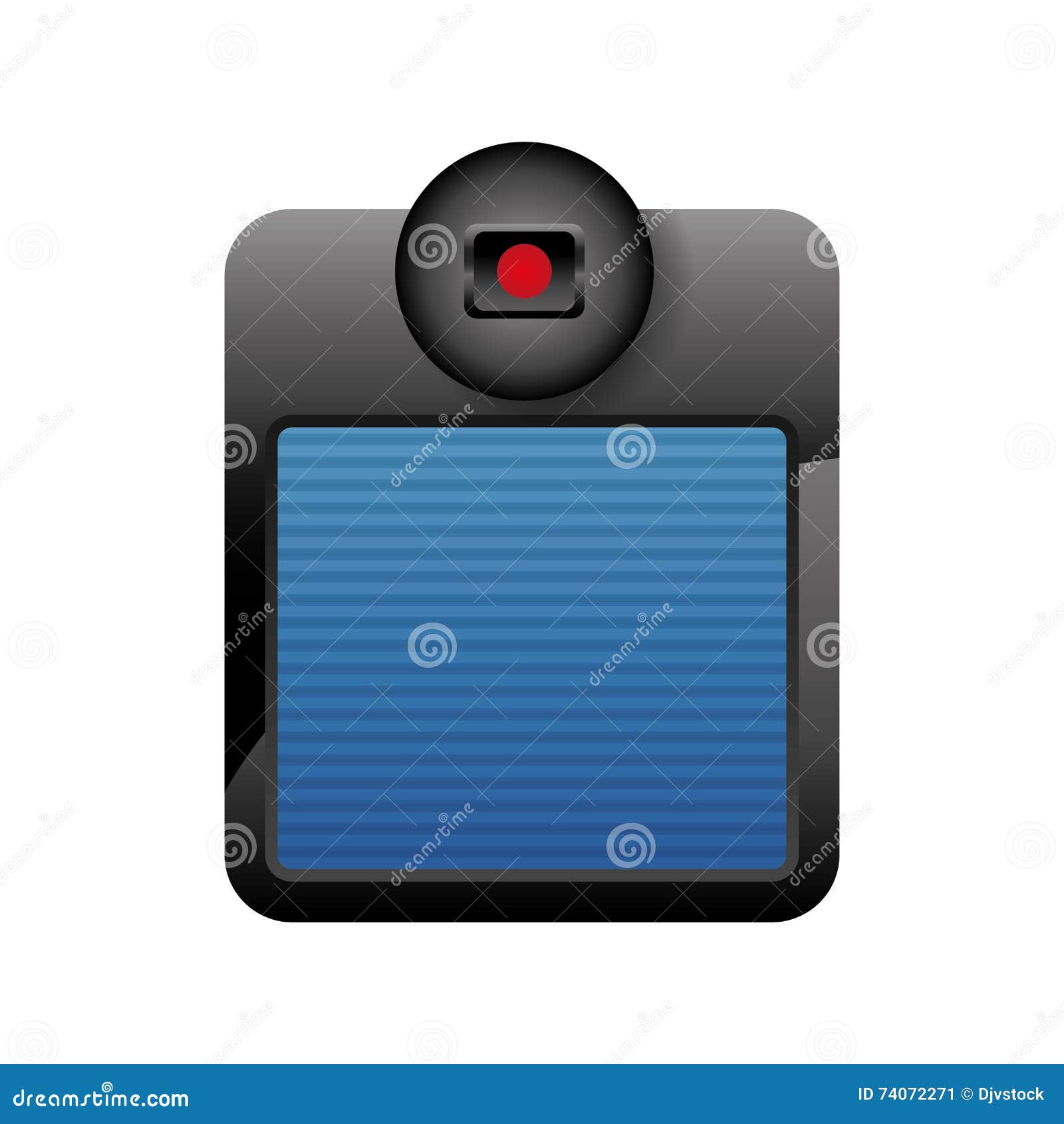 Scanner Icon. Security and Protection Care. Vector Graphic Stock ...