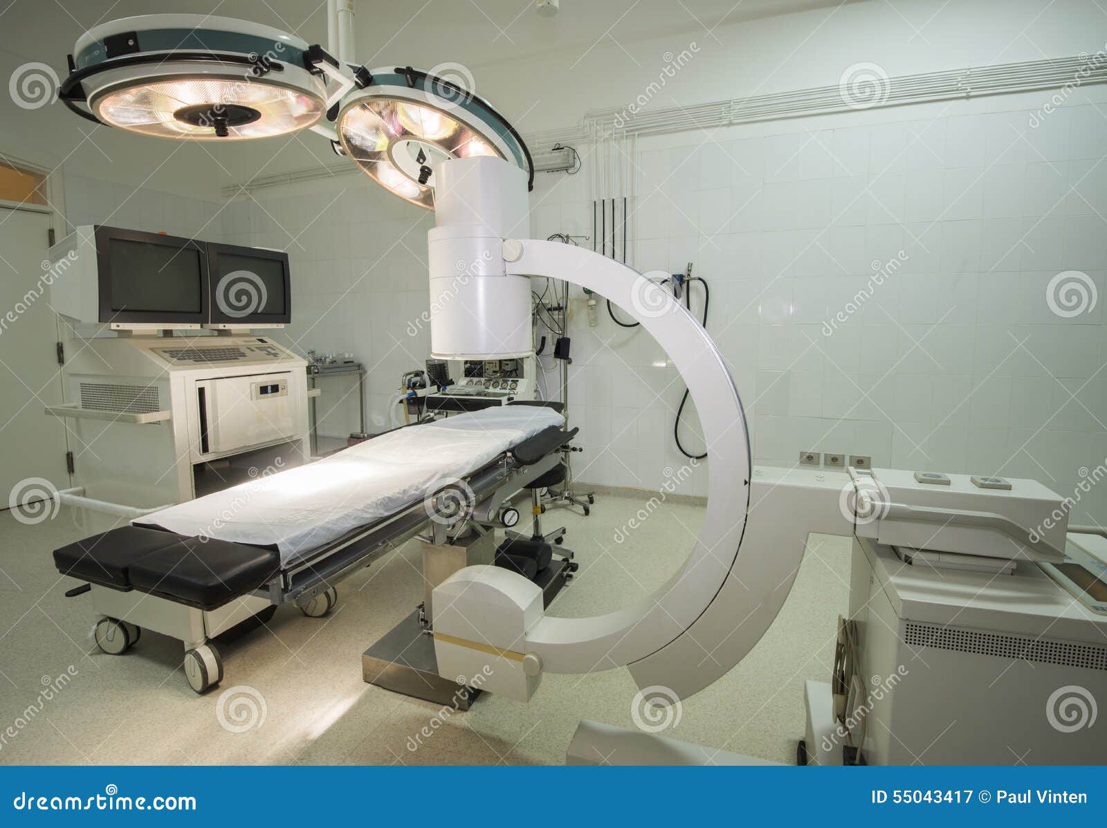 Scanner Machine in a Hospital Stock Image - Image of health, light ...