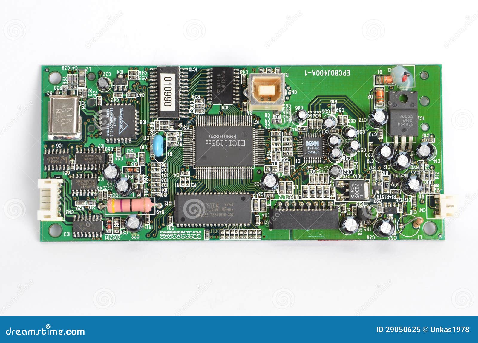 Scanner motherboard board stock image. Image of electronic - 29050625