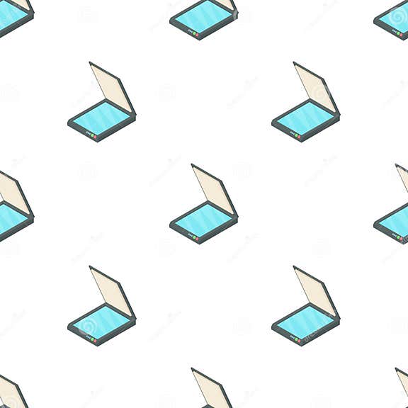 Scanner Pattern Seamless Vector Stock Vector - Illustration of scanning ...