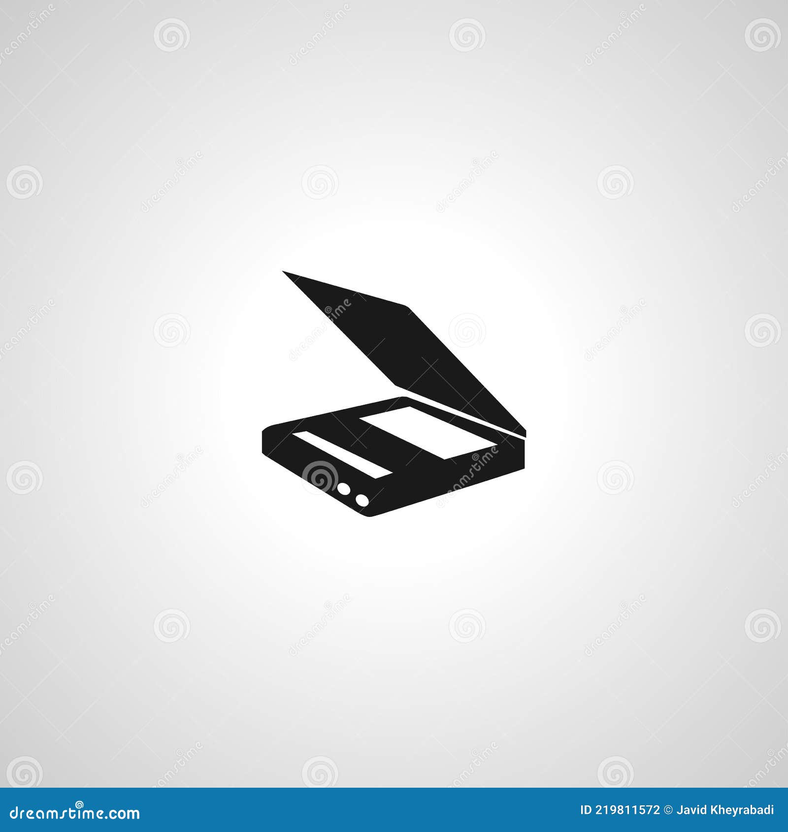 Scanner Simple Isolated Icon. Scanner Simple Isolated Vector Icon ...