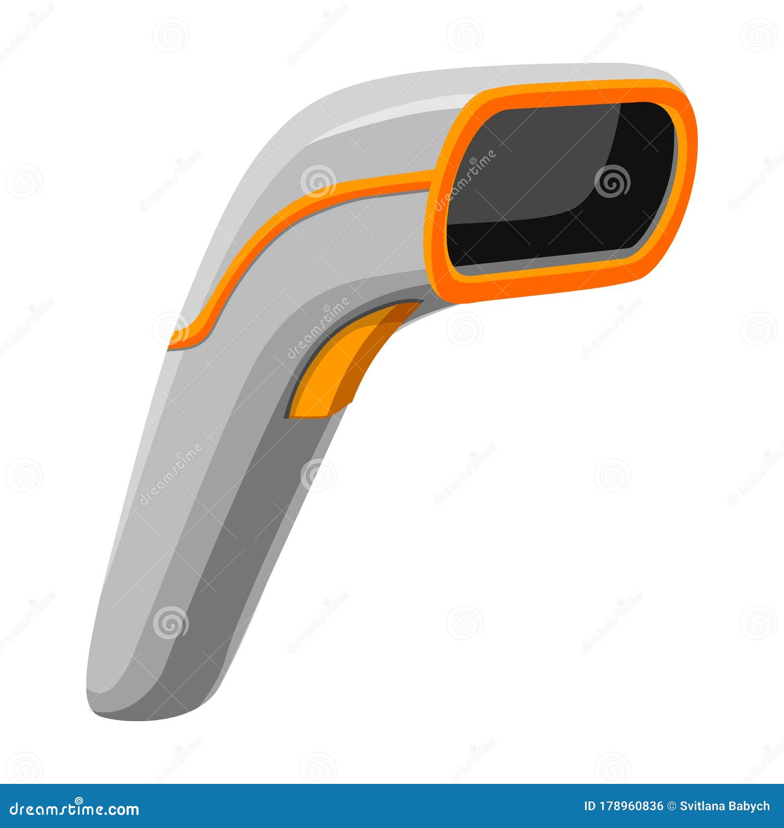 Scanner Vector Icon.Cartoon Vector Icon Isolated on White Background ...