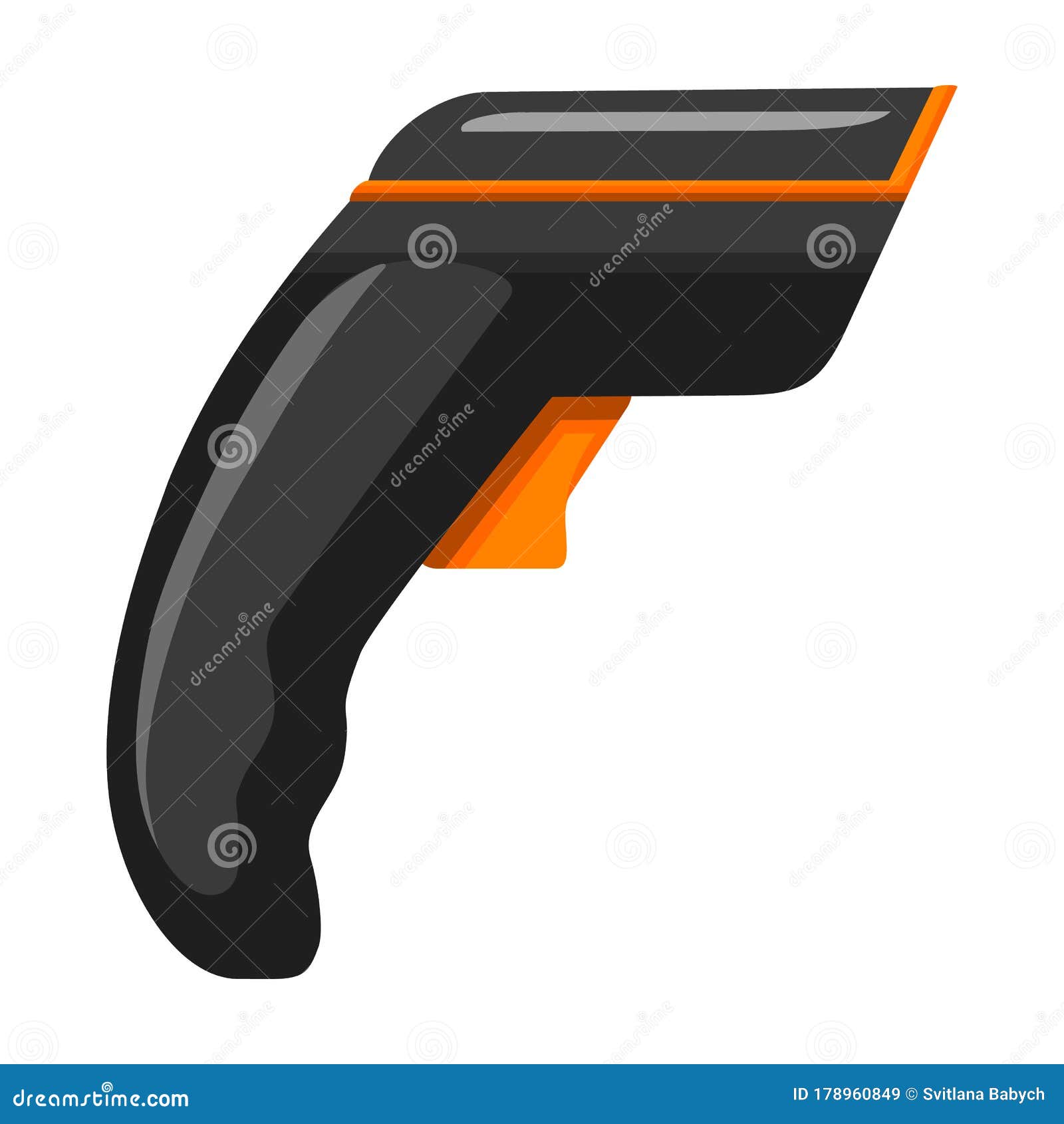 Scanner Vector Icon.Cartoon Vector Icon Isolated on White Background ...