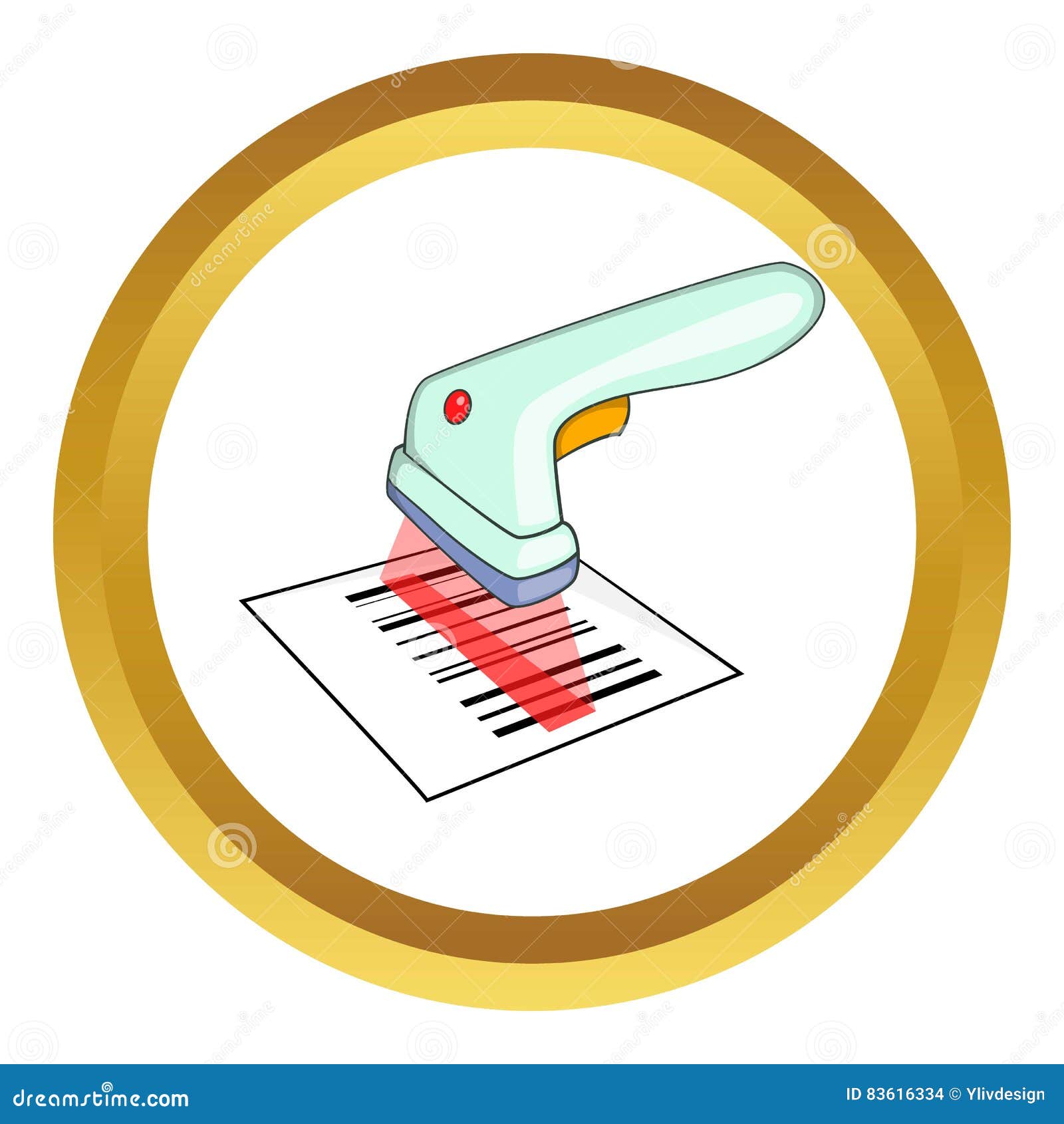 Scanner. Vector Drawing | CartoonDealer.com #84247661