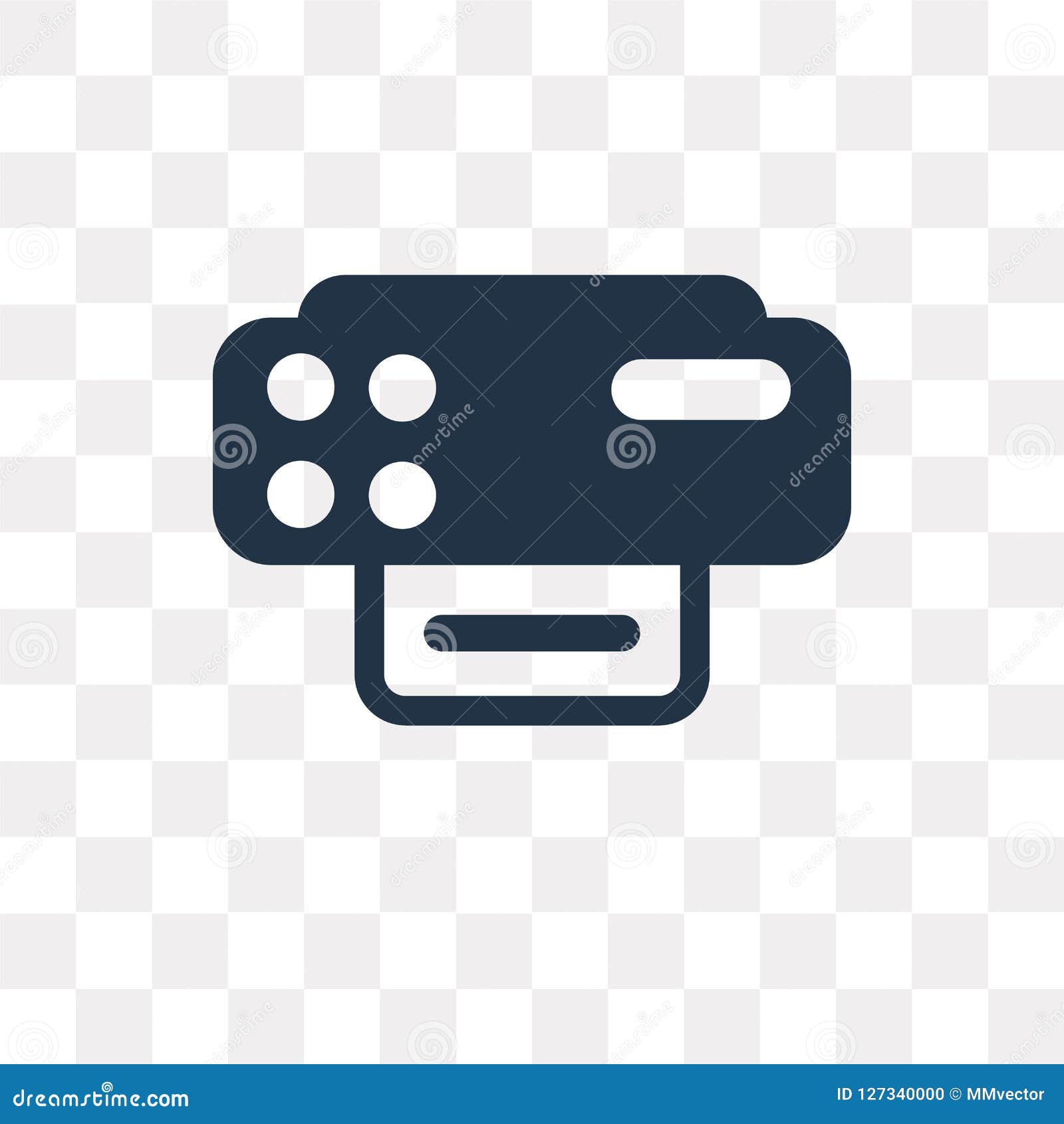 Scanner Vector Icon Isolated On Transparent Background, Scanner Stock ...