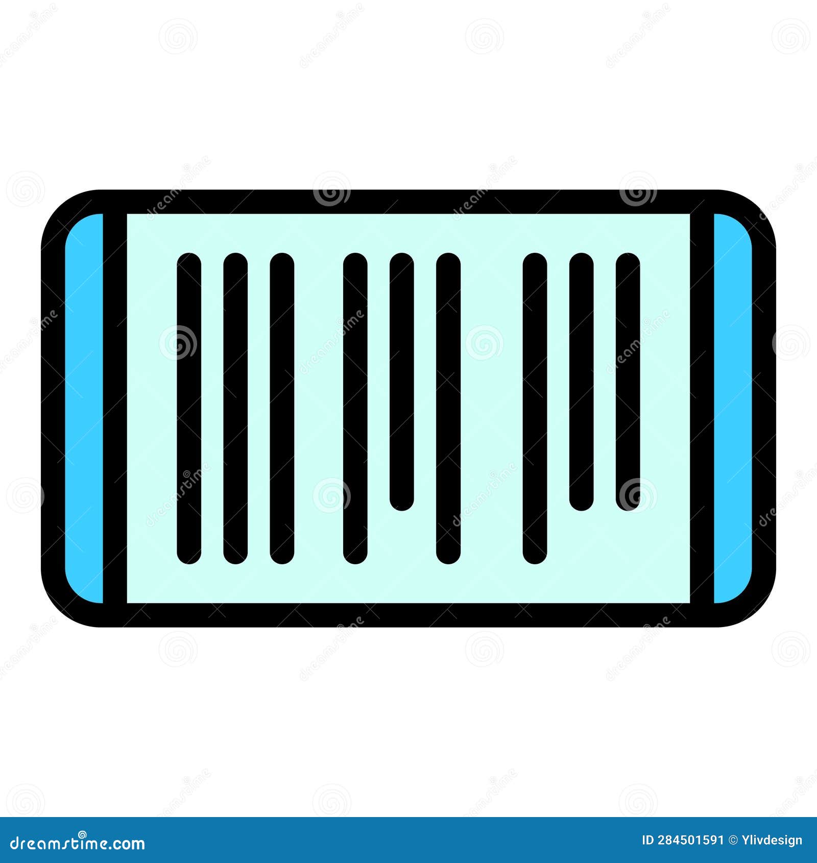 Scanning App Icon Vector Flat Stock Vector - Illustration of phone ...