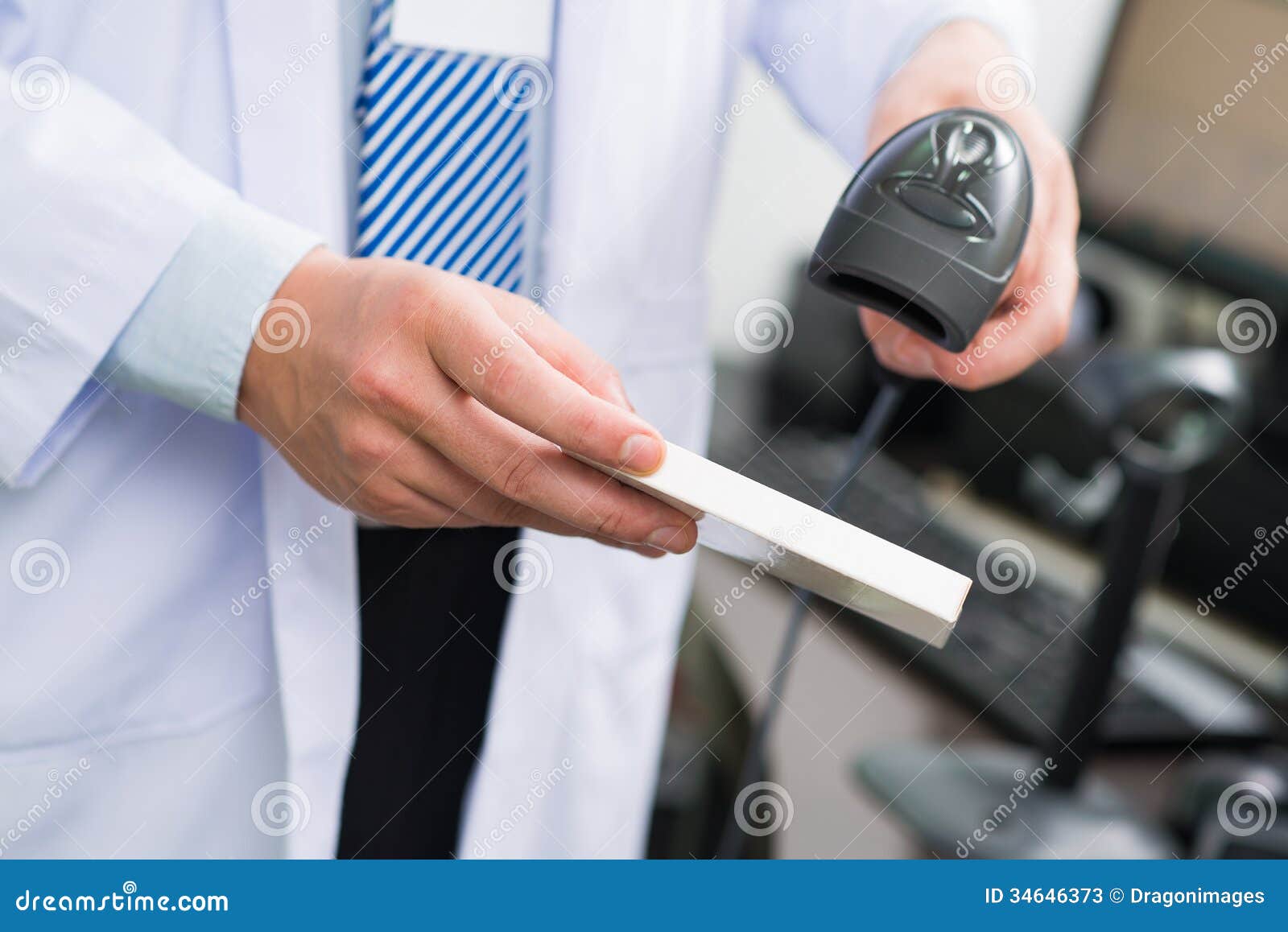 Scanning bar code stock image. Image of barcode, male - 34646373