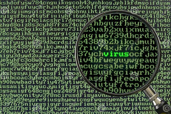 Scanning for Computer Virus Stock Image - Image of technology, virus ...