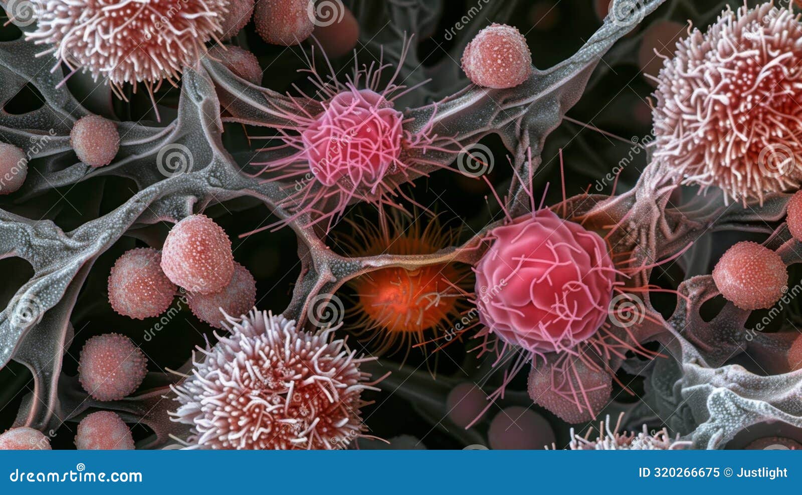 A Scanning Electron Microscope Image of Hepatocytes Displaying the Cell ...