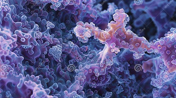 Scanning Electron Microscope Image of Transcription Factor Proteins ...