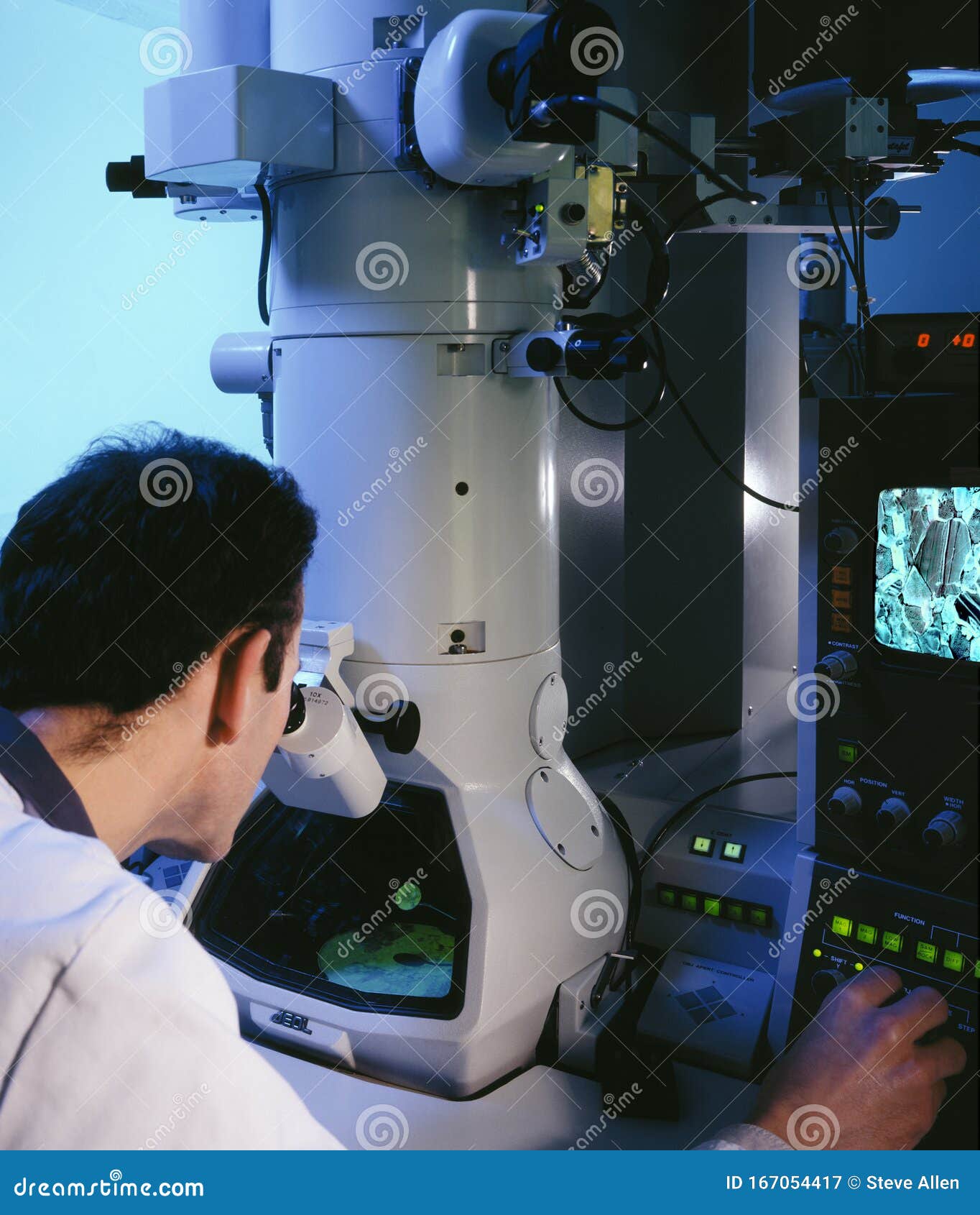 Scanning Electron Microscope Sample Royalty-Free Stock Photography ...