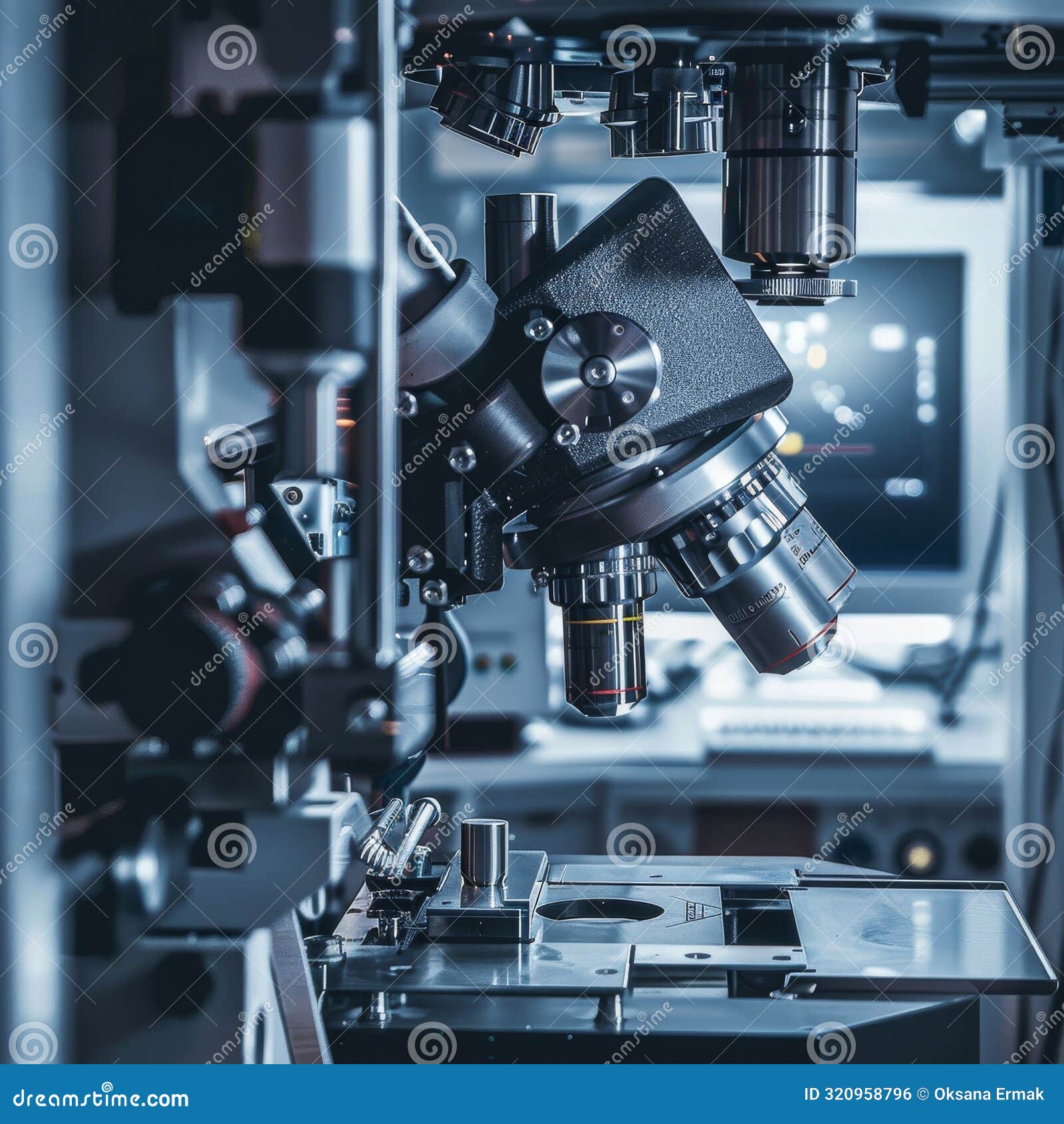 Scanning Electron Microscope in a Physical Lab, Computer Education ...
