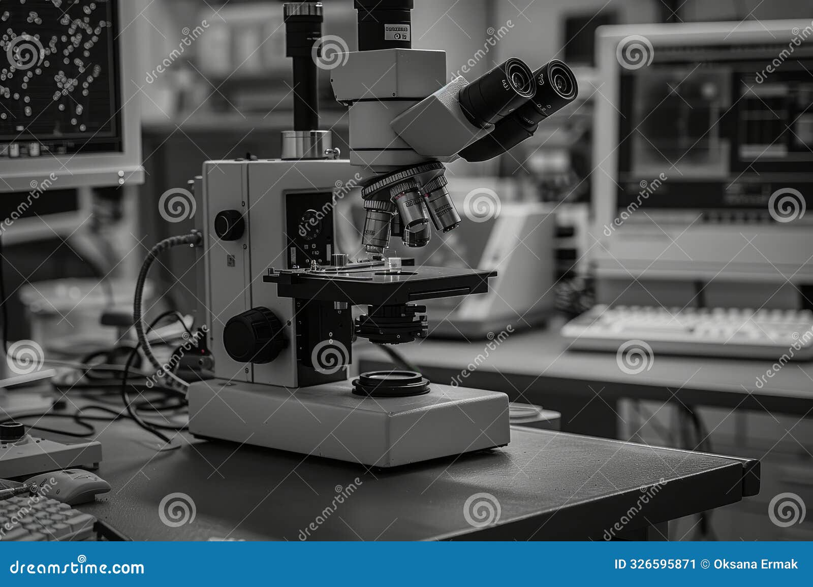Scanning Electron Microscope in a Physical Lab, Computer Education ...