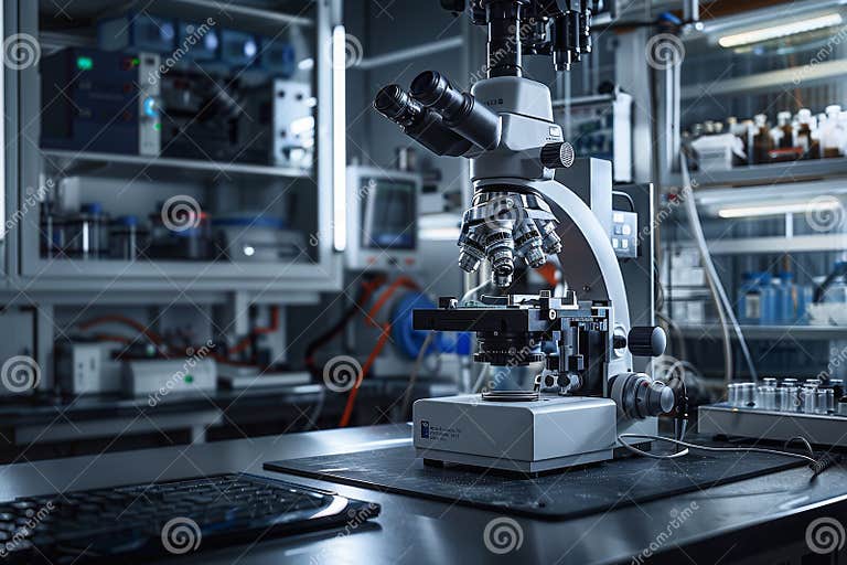 Scanning Electron Microscope in a Physical Lab, Computer Education ...