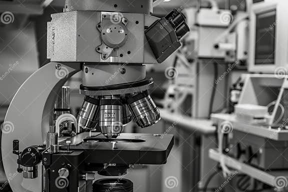 Scanning Electron Microscope in a Physical Lab, Computer Education ...