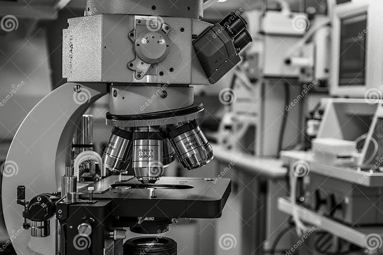 Scanning Electron Microscope in a Physical Lab, Computer Education ...