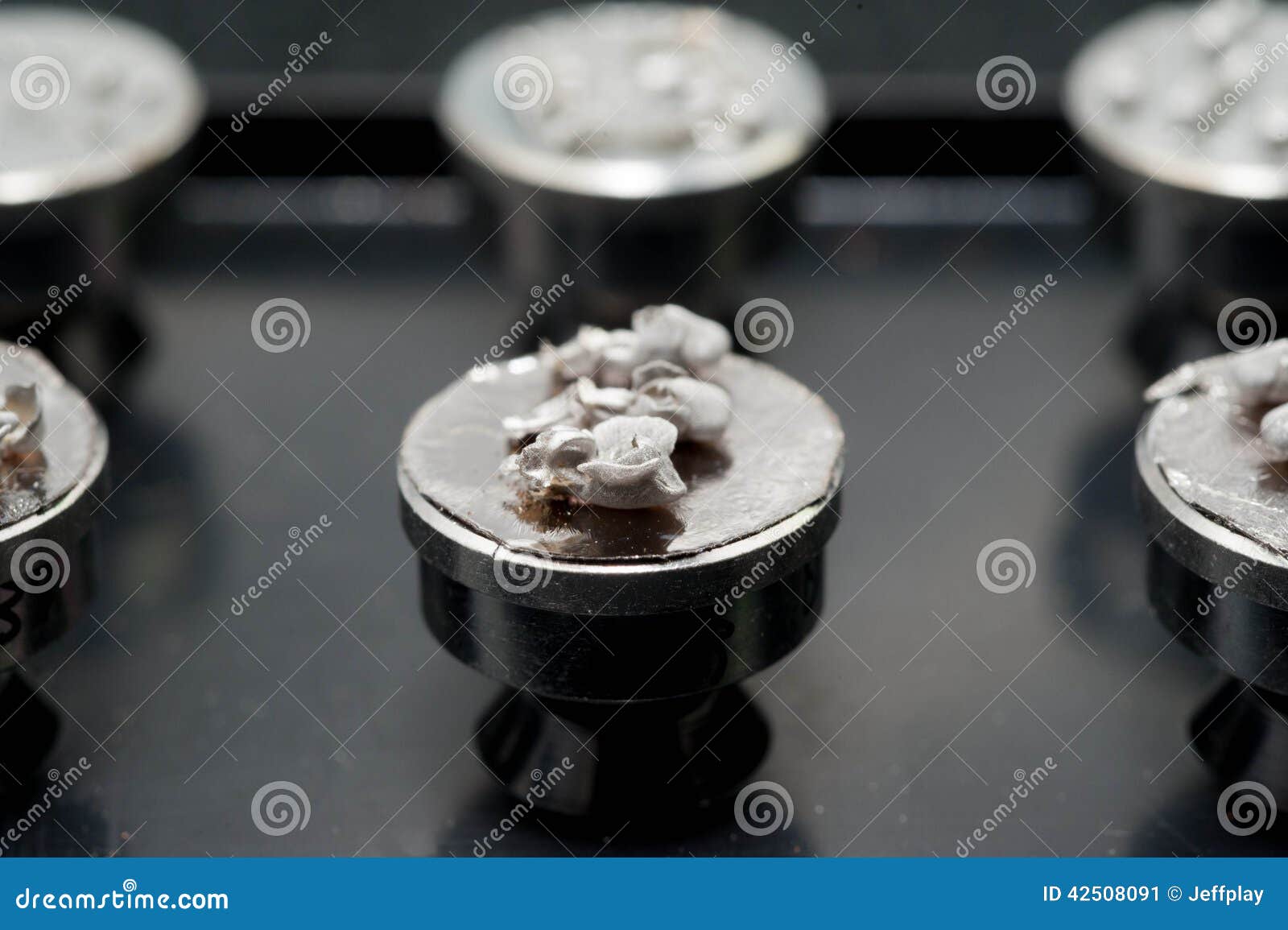 Scanning Electron Microscope Sample Stock Image - Image of samples ...