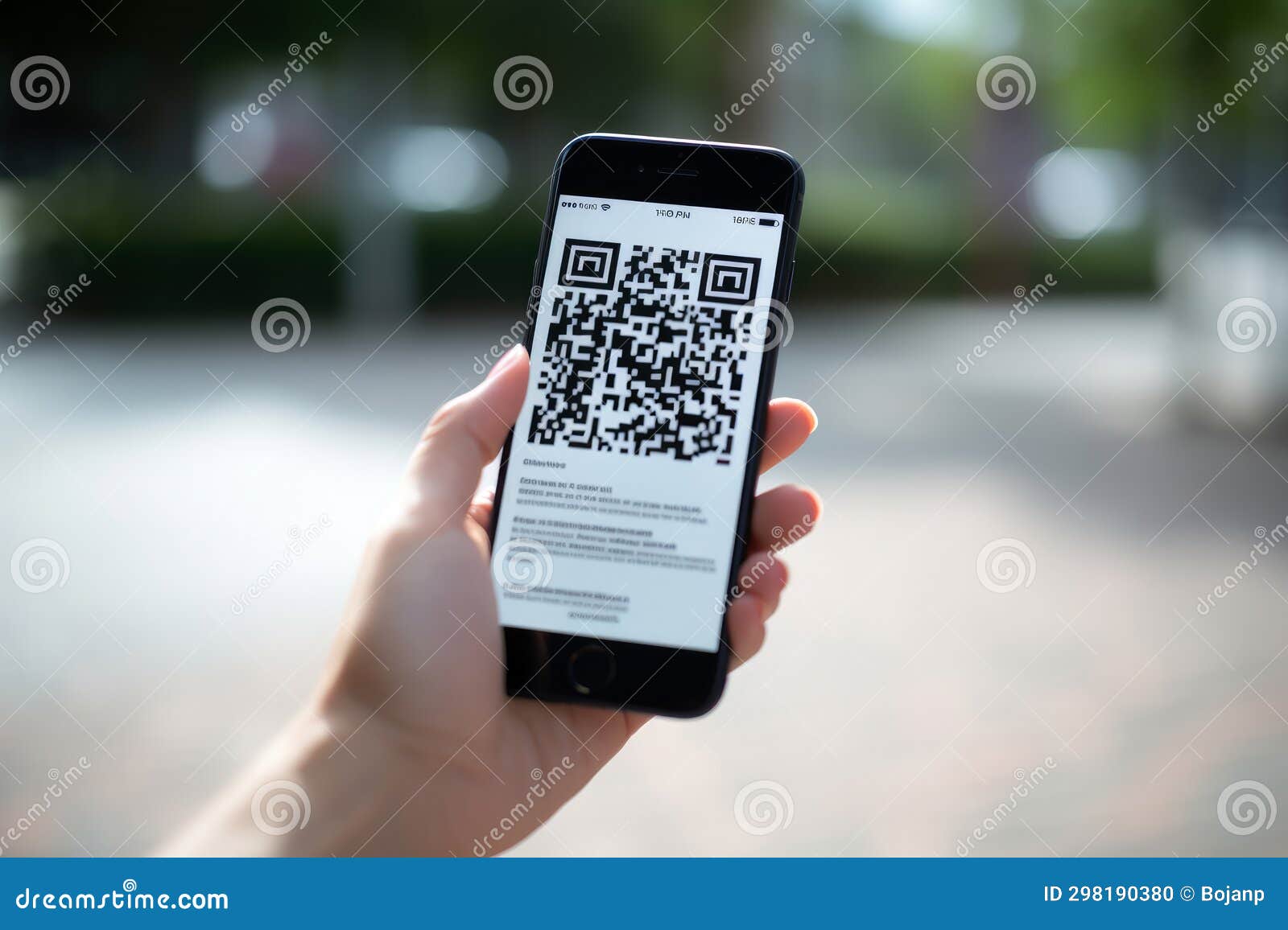 Scanning the Future with QR Codes on Mobile Phone. AI Generated Stock ... Scanning the Future with QR Codes on Mobile Phone. AI Generated Stock ...