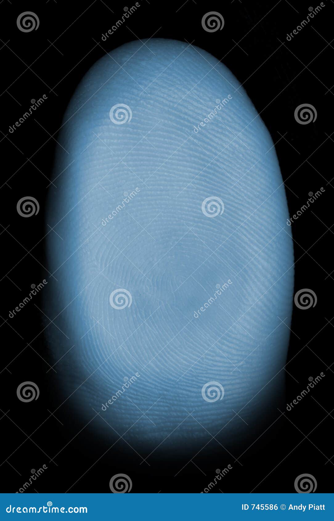 Scanning Thumb Print Biometrics Stock Photo - Image of identity, high ...