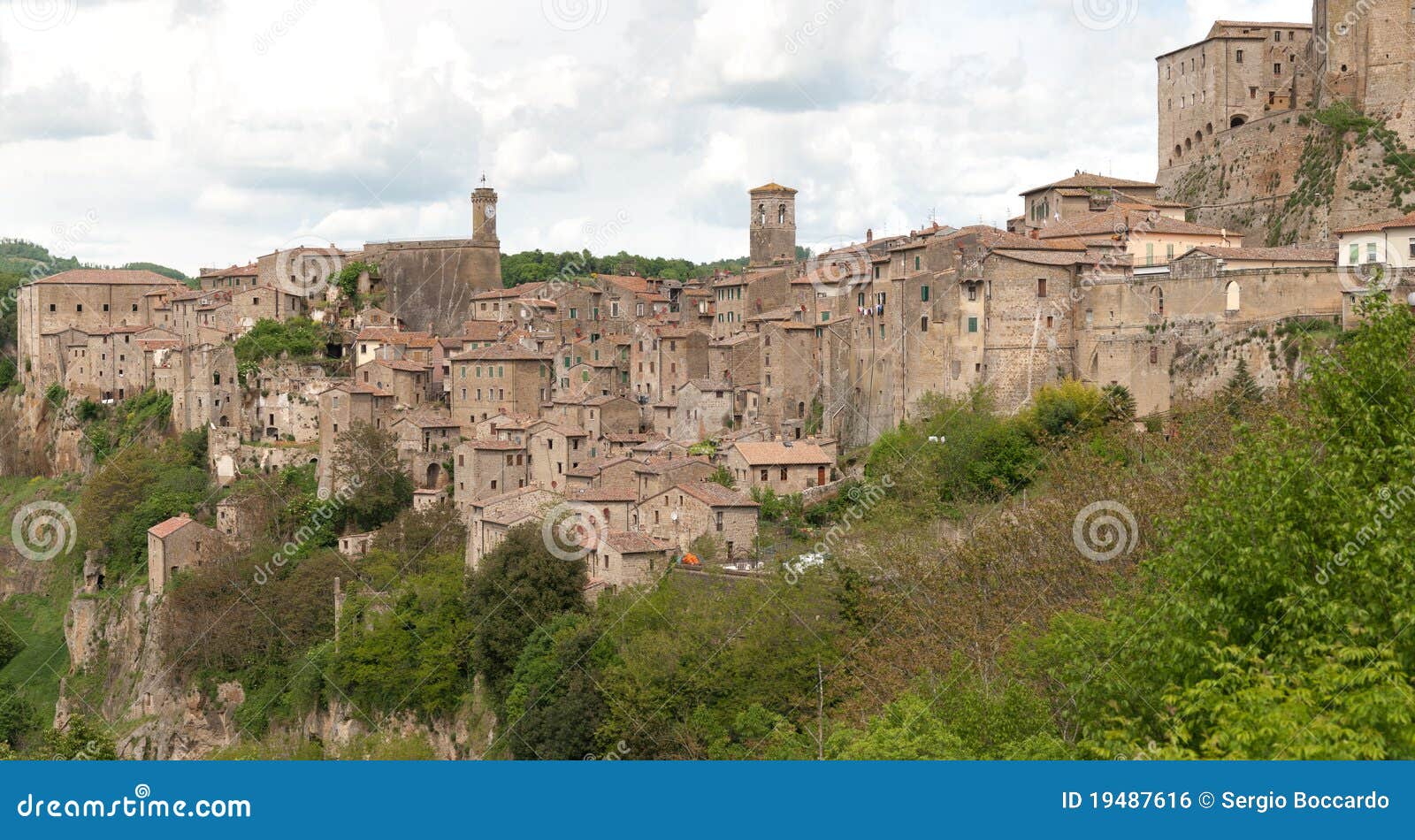 Scansano in Tuscany stock photo. Image of colors, tuscany - 19487616