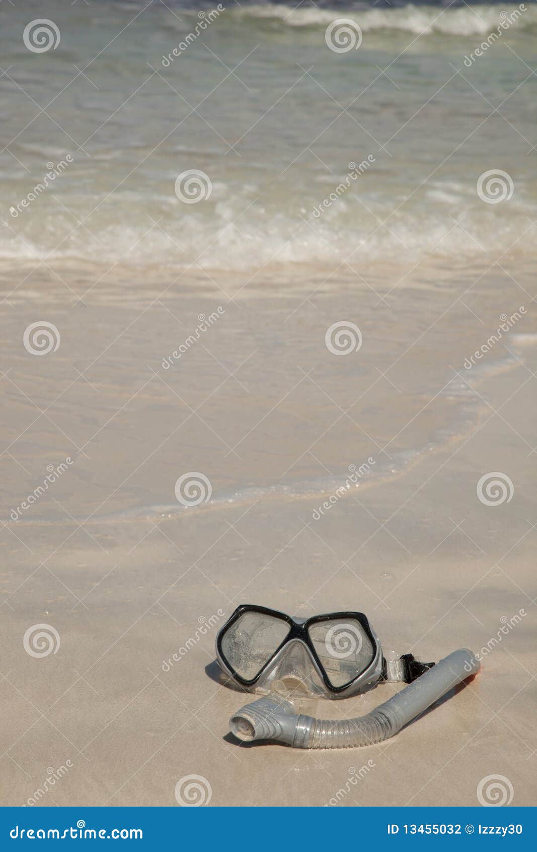 Scaphandre Autonome Sur La Plage Photo stock - Image du tourisme, bain ...