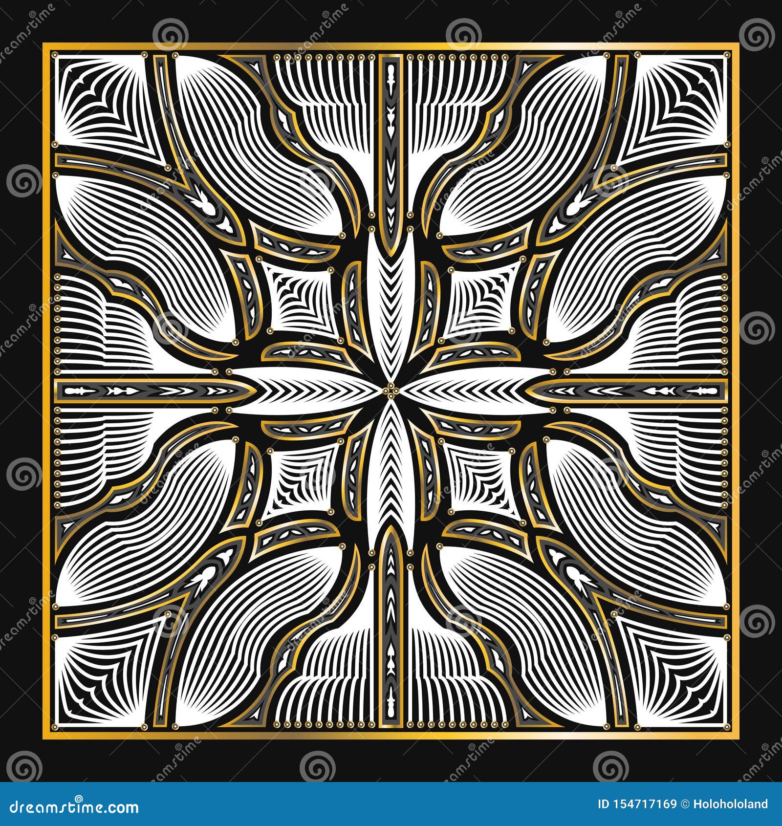 Scar pattern stock vector. Illustration of leaves, balance - 154717169