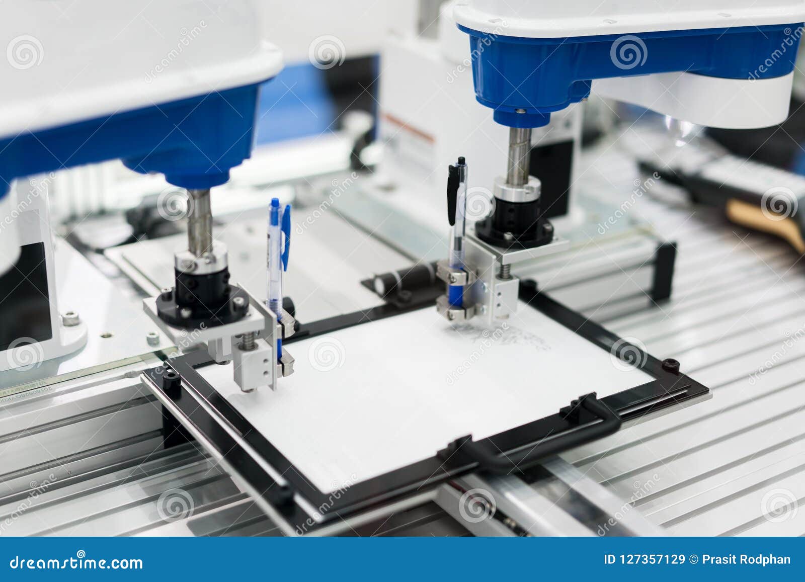 SCARA Robot System. Industrial and Factory with Machine Technology ...