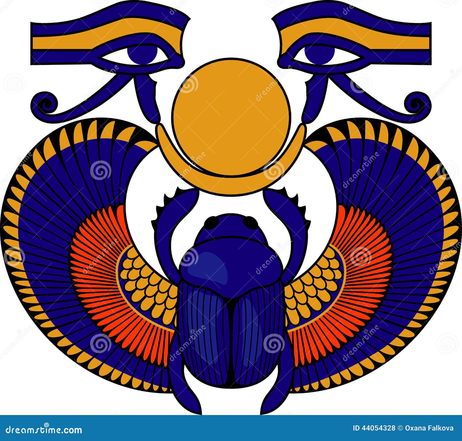Scarab Stock Vector - Image: 44054328