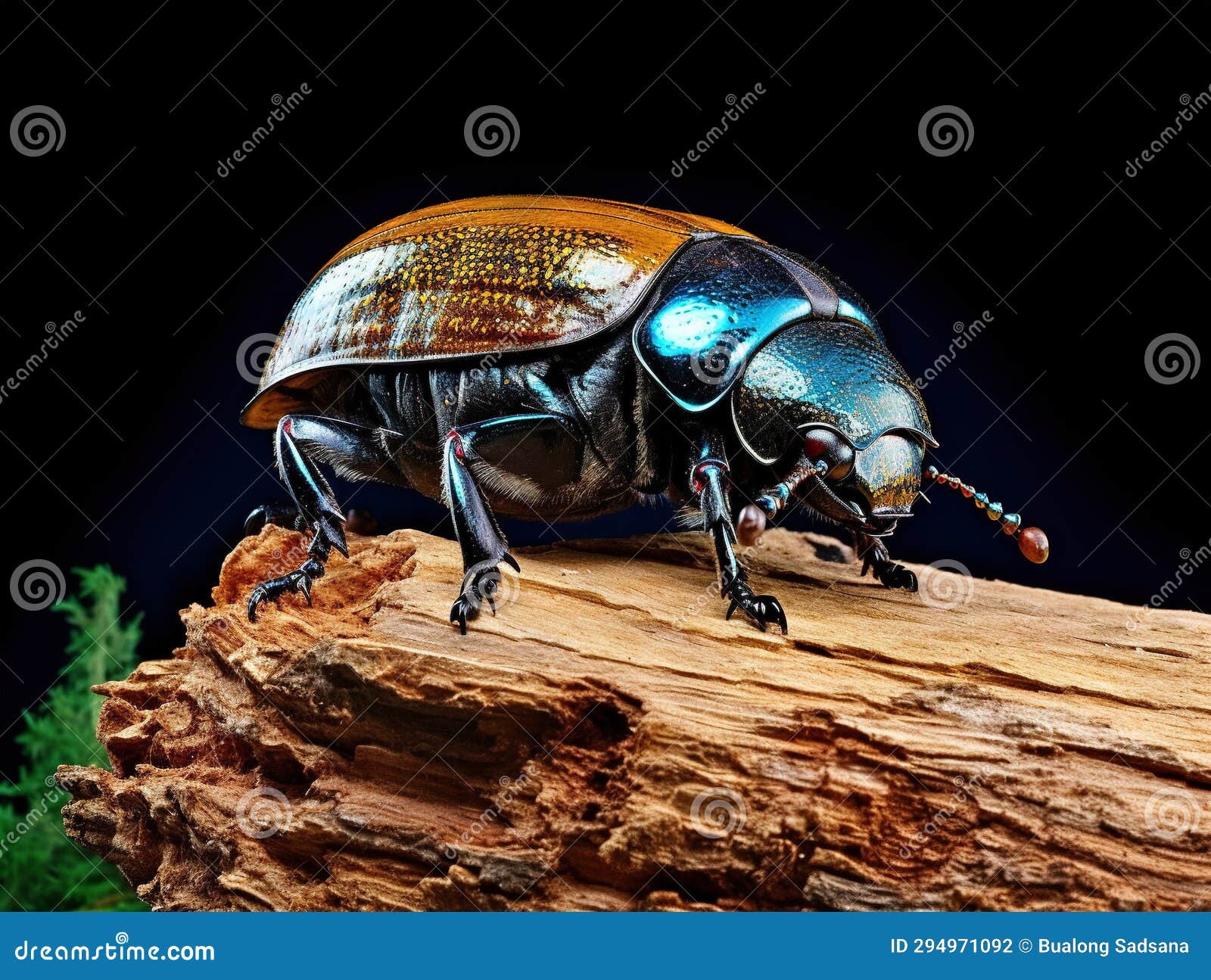 The Scarabaeus Made with Generative AI Illustration Stock Illustration ...