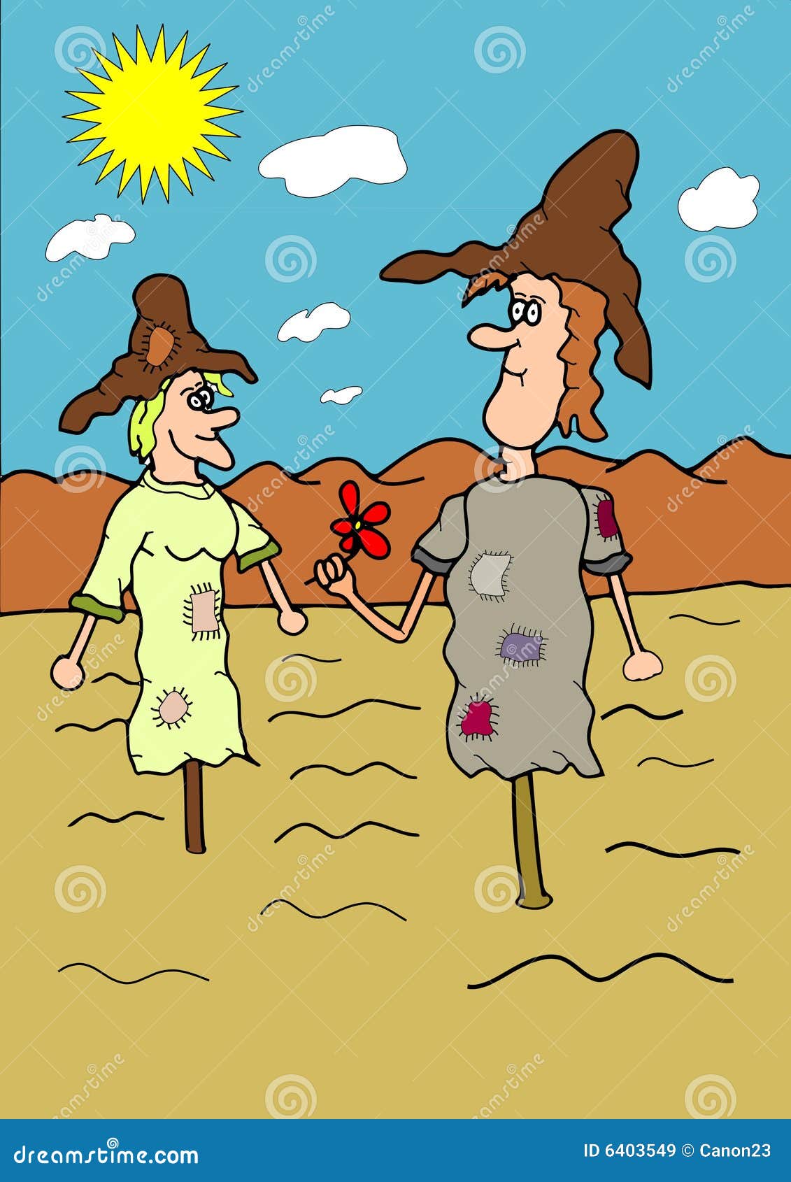 Scare Cow Love Picture. Image: 6403549