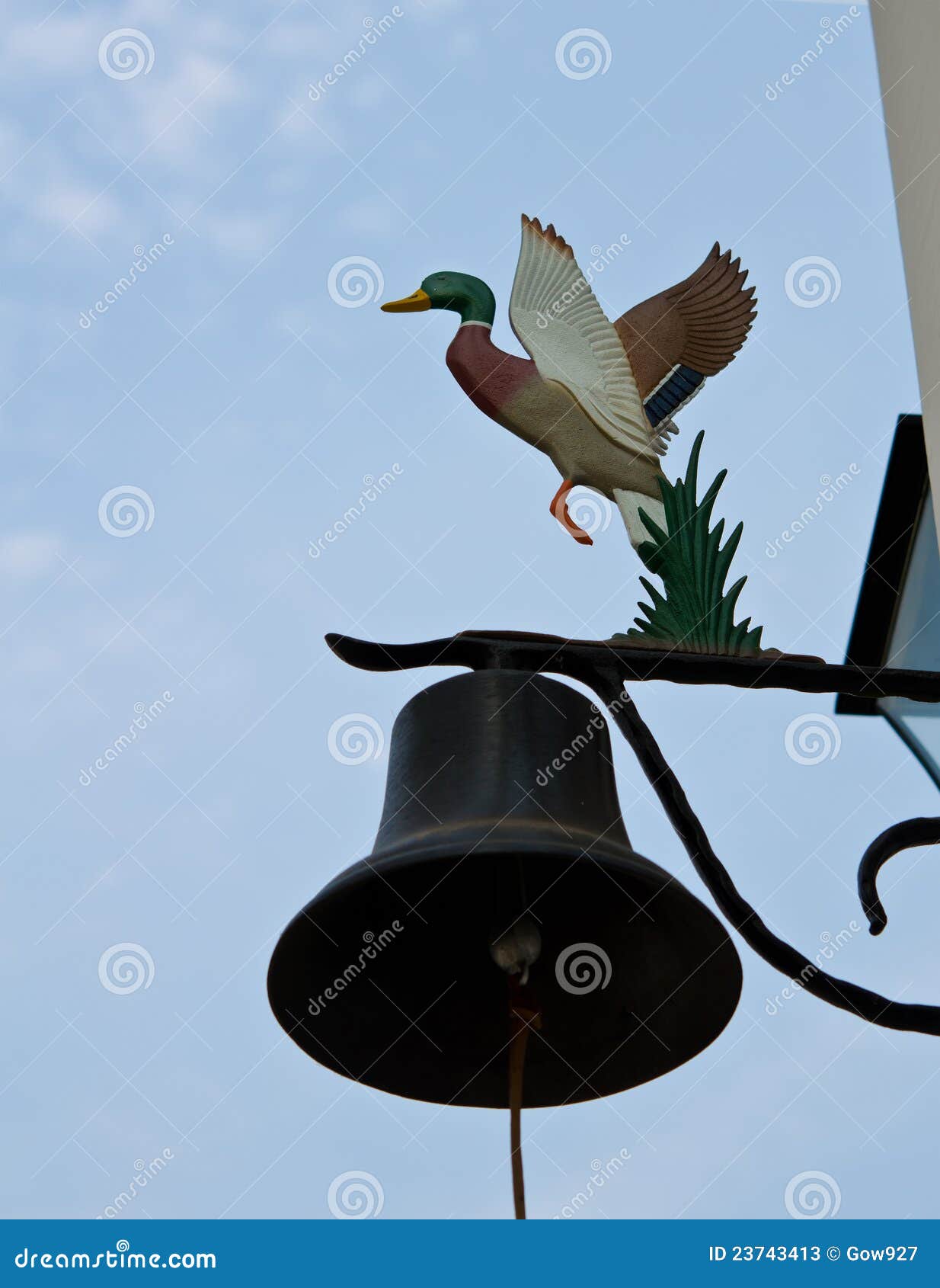 Scare duck (not crow) stock image. Image of goose, figure - 23743413