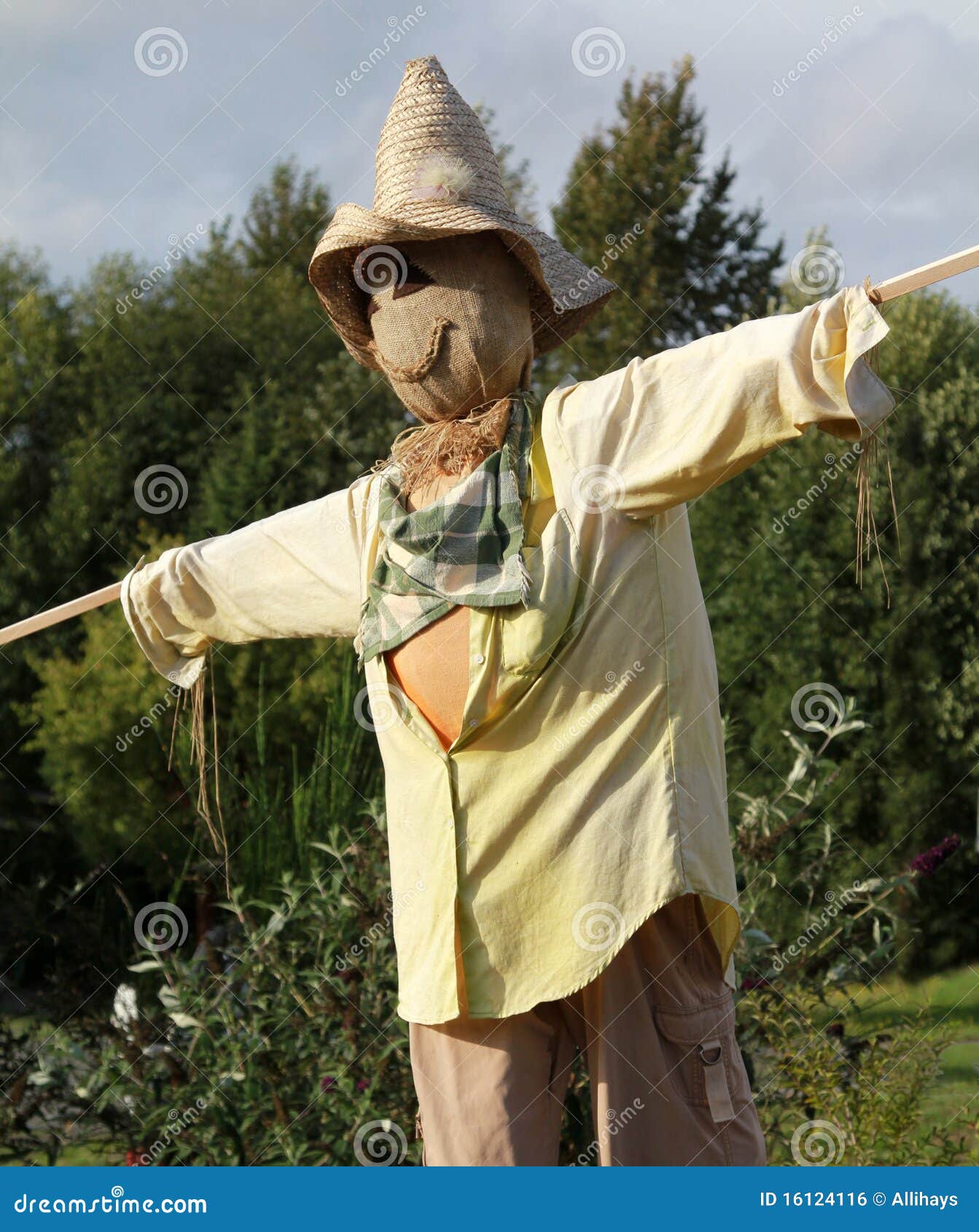 Rake Scarecrow
