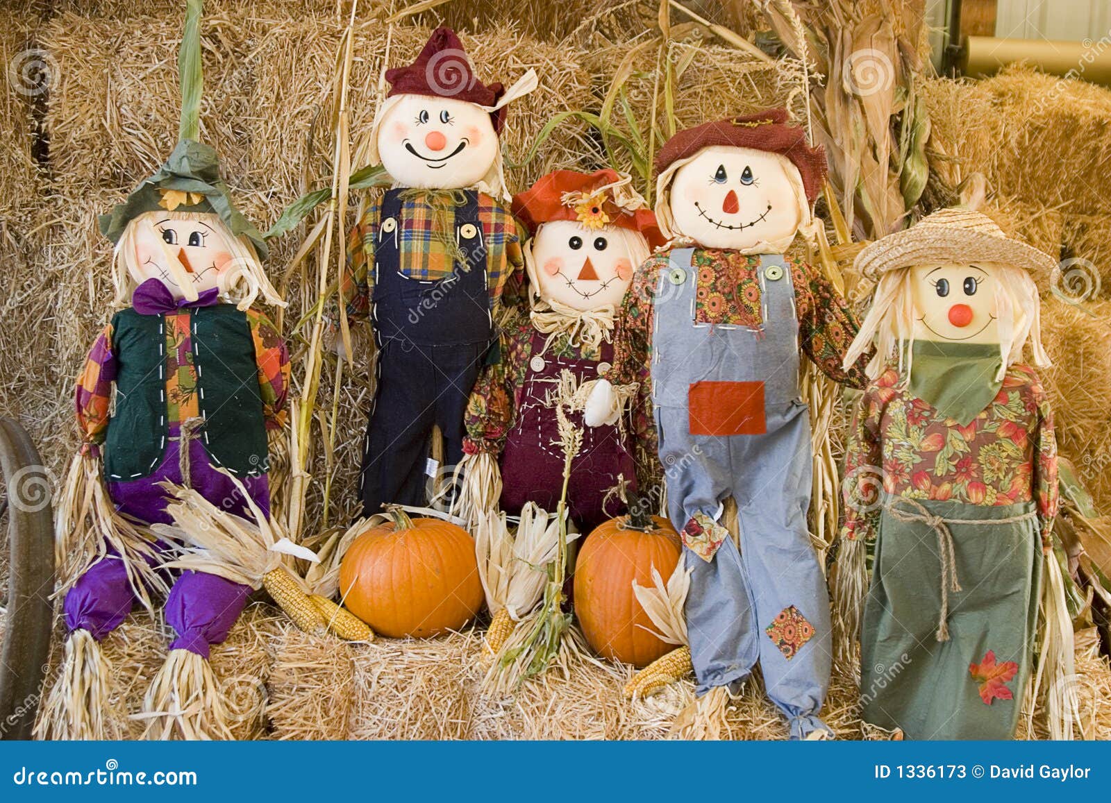 Scarecrow family stock image. Image of october, produce - 1336173