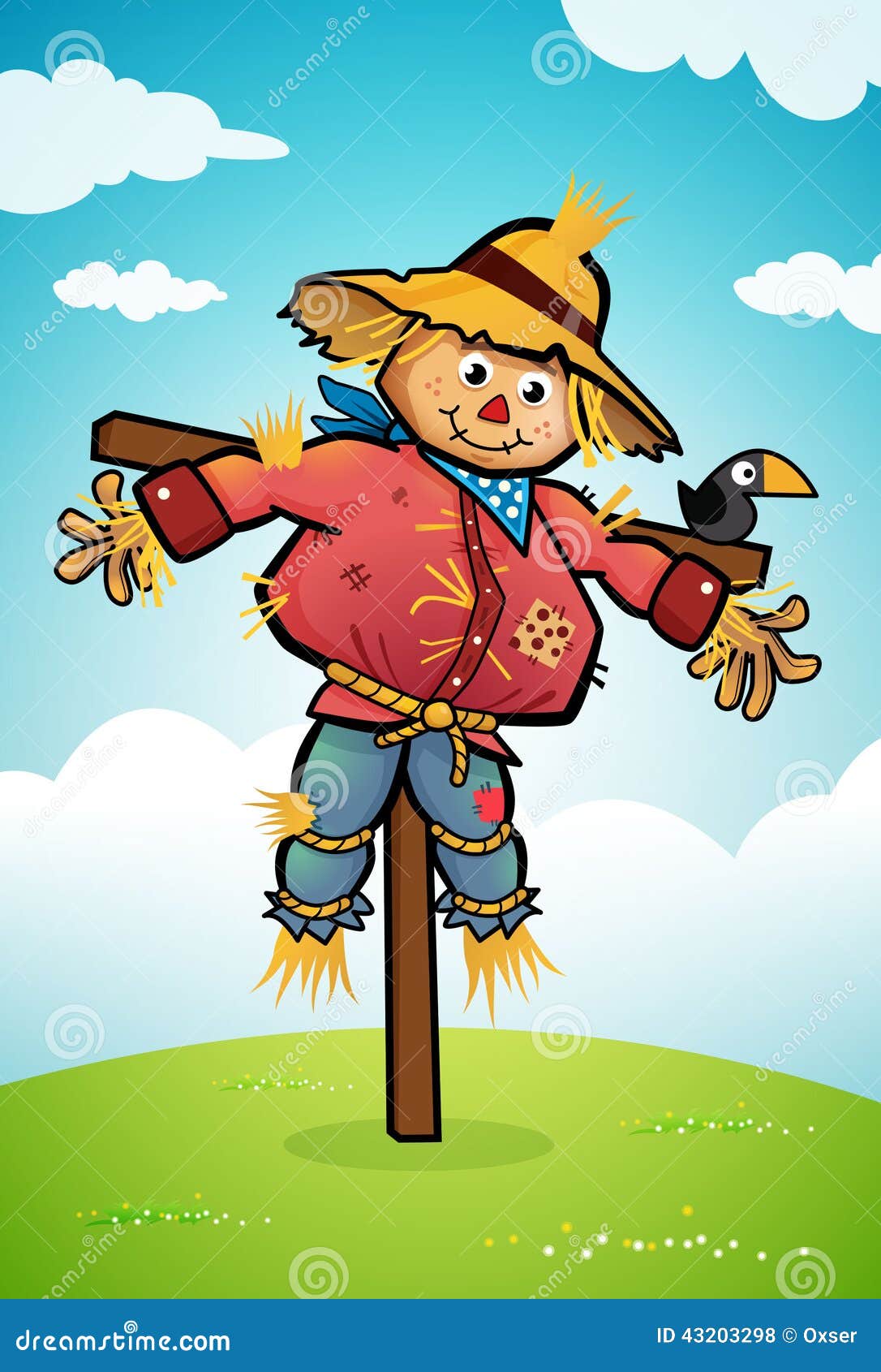 Scarecrow Cartoons, Illustrations & Vector Stock Images - 9330 Pictures ...