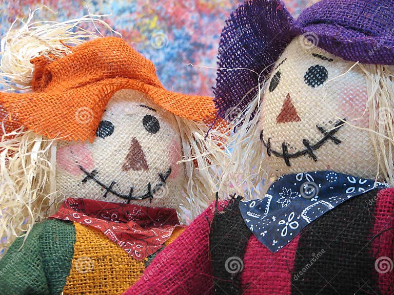 Scarecrows stock photo. Image of eyes, handmade, beige - 1163946