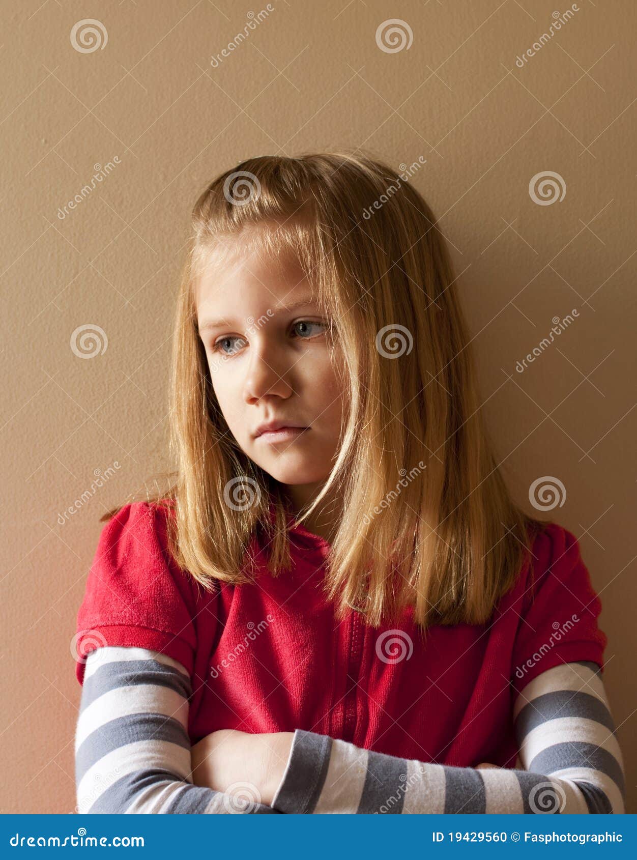 Scared stock photo. Image of girl, frightened, scared - 19429560