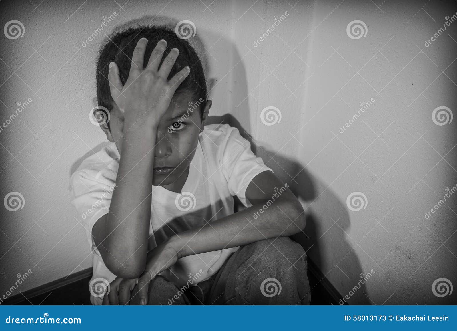 Scared and alone stock image. Image of eyes, pray, alone - 58013173