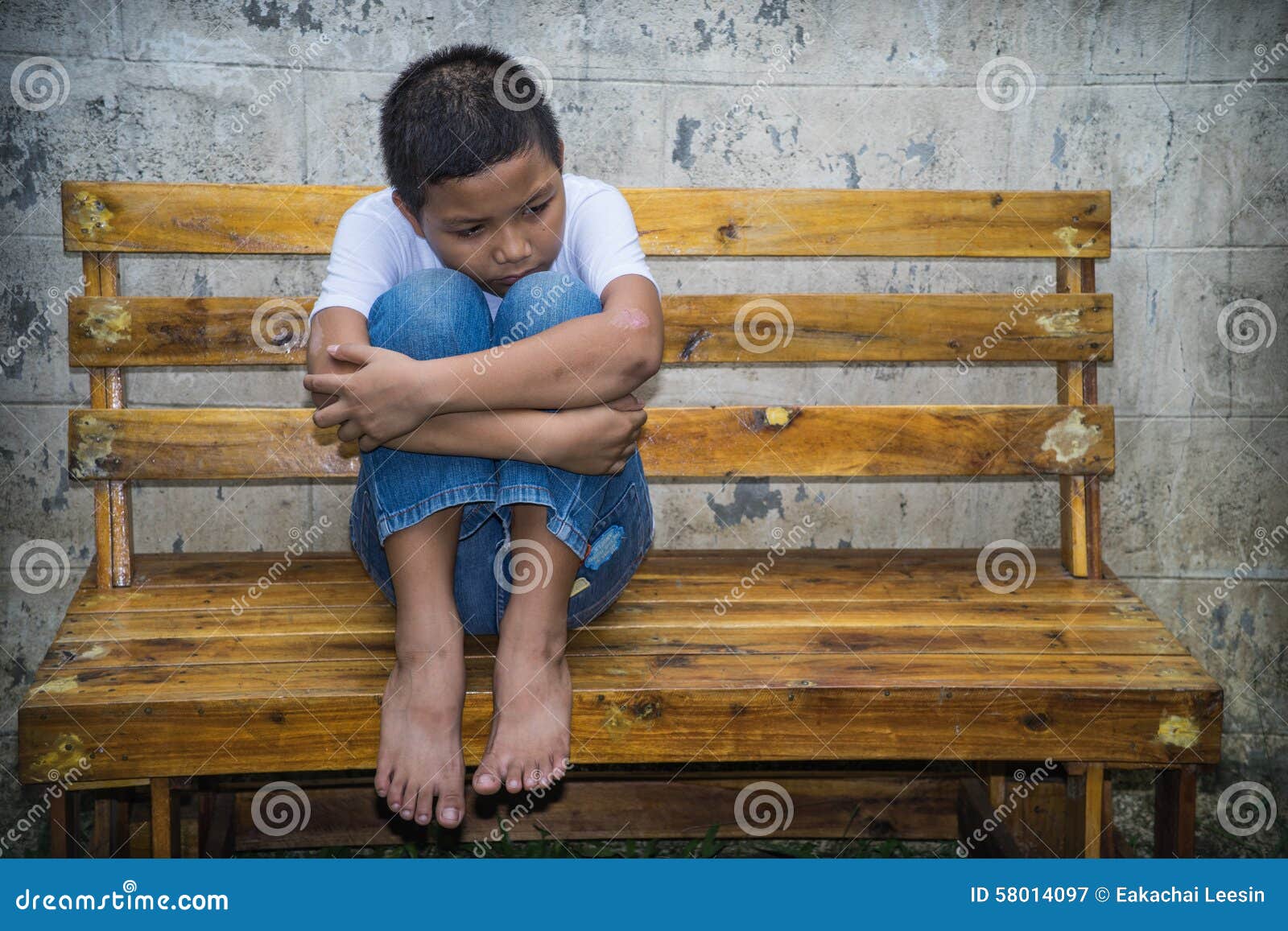 Scared and alone stock image. Image of heaviness, prayer - 58014097