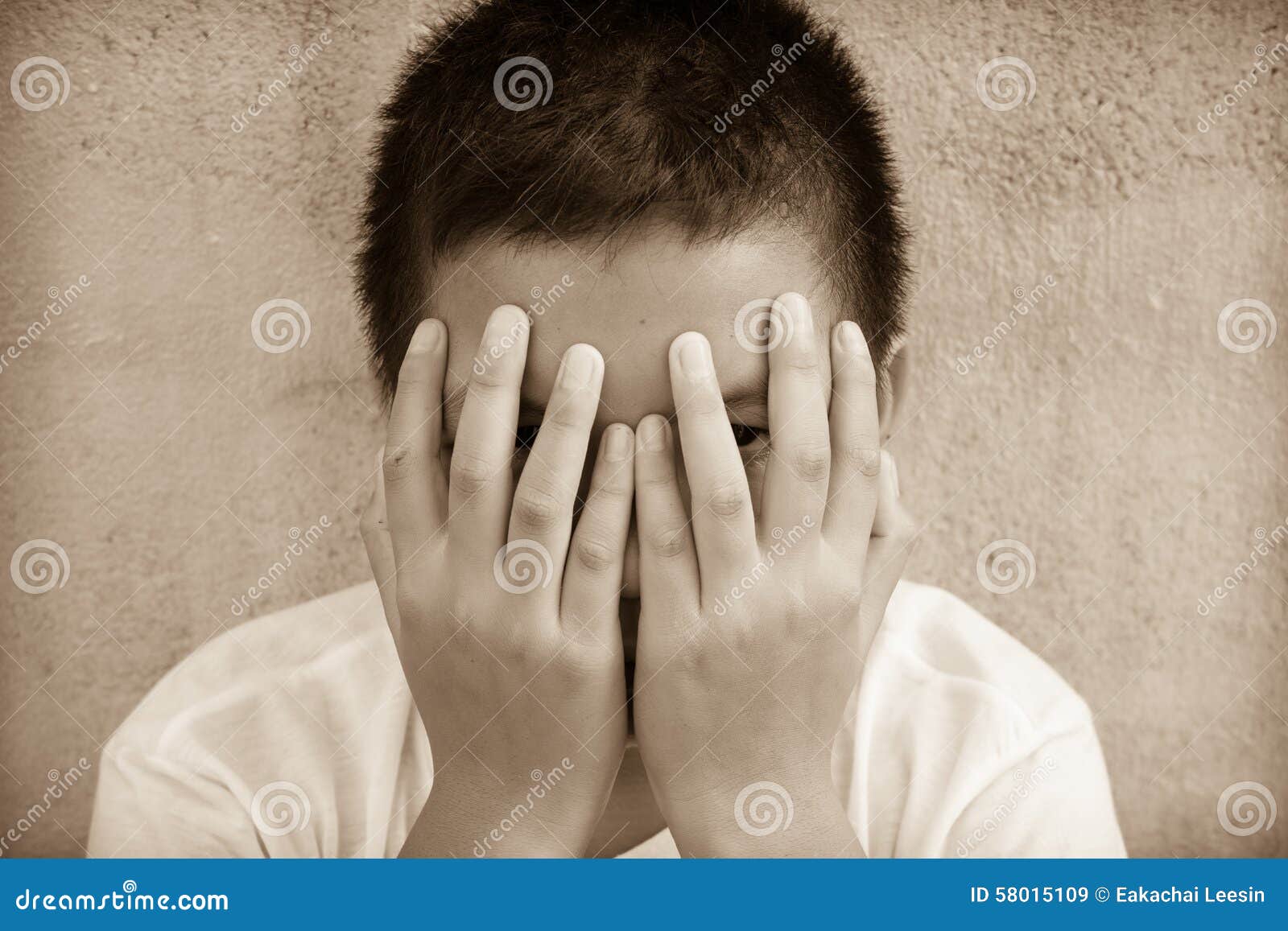 Scared and alone stock image. Image of defensive, hard - 58015109