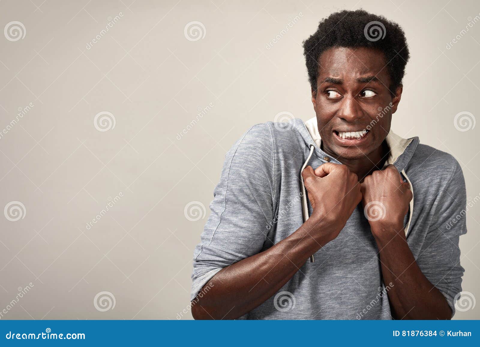 Confused Black Man Face
