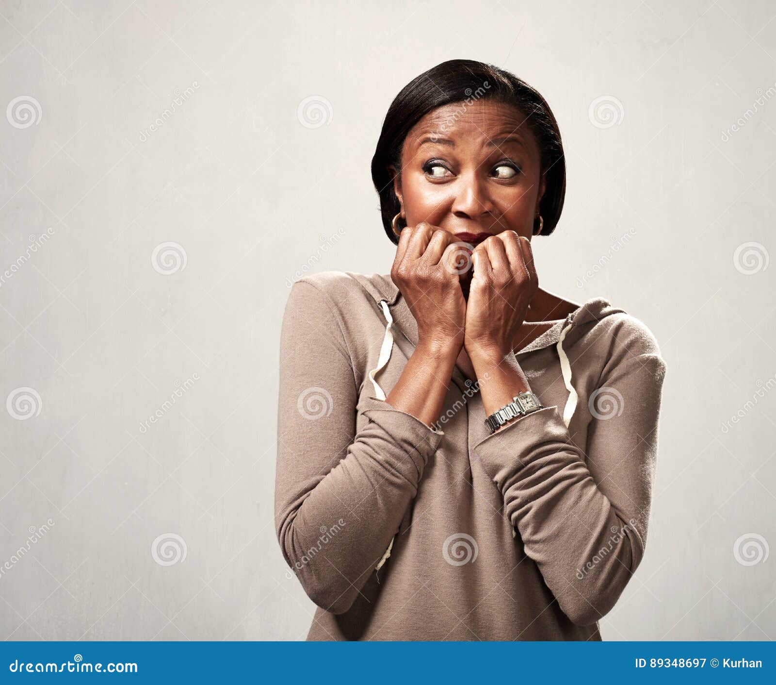Woman Scared And Afraid With Wide Opened Eyes Royalty-Free Stock Image ... Woman Scared And Afraid With Wide Opened Eyes Royalty-Free Stock Image ...