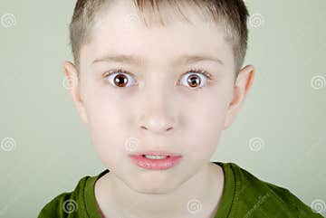 Scared boy stock image. Image of person, children, minor - 8298505